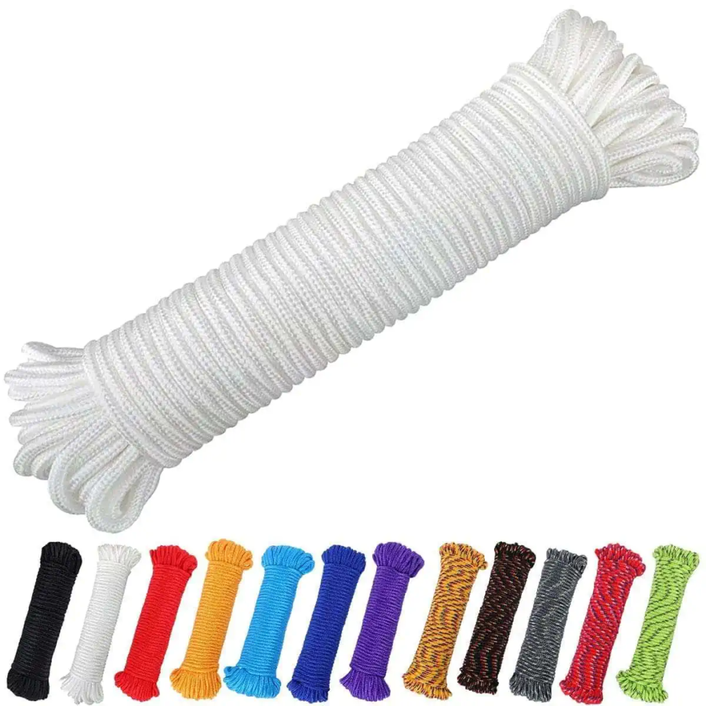 PR01 Baiyuheng (7mm)Polyester Rope Flag Pole Clothes Line - Baiyuheng Ropes